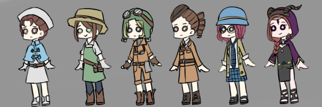 female survivors - ibisPaint