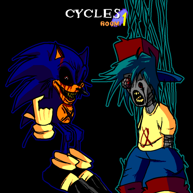 Cycles - Vs Sonic.exe (my take) - ibisPaint