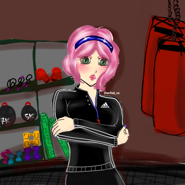 Gym girl - ibisPaint