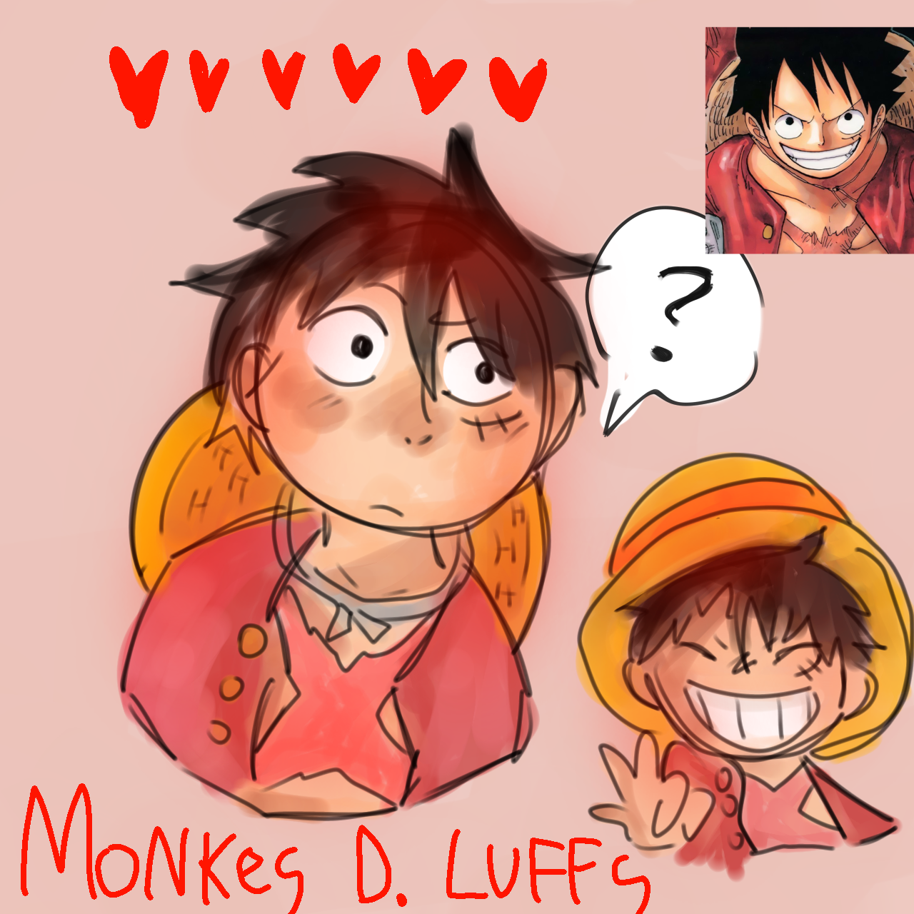 Monkey D. Luffy - ibisPaint