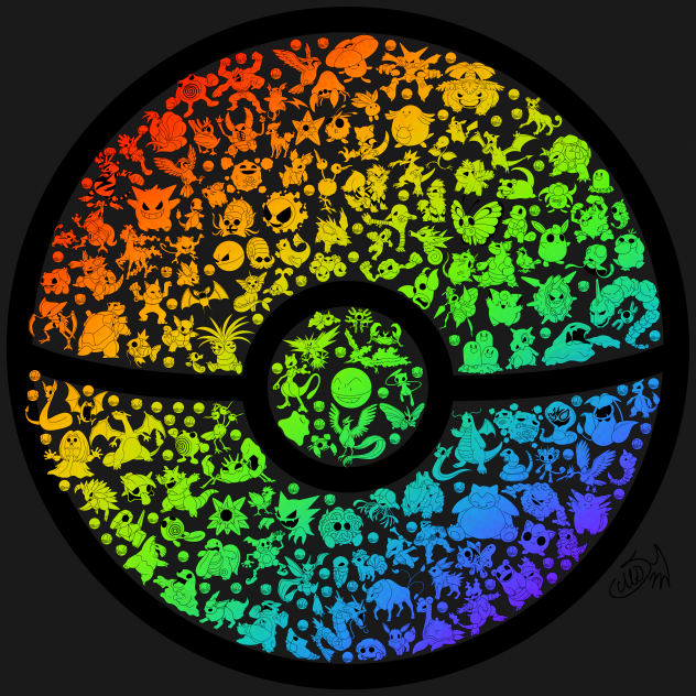Pokémon GEN 1 - ibisPaint