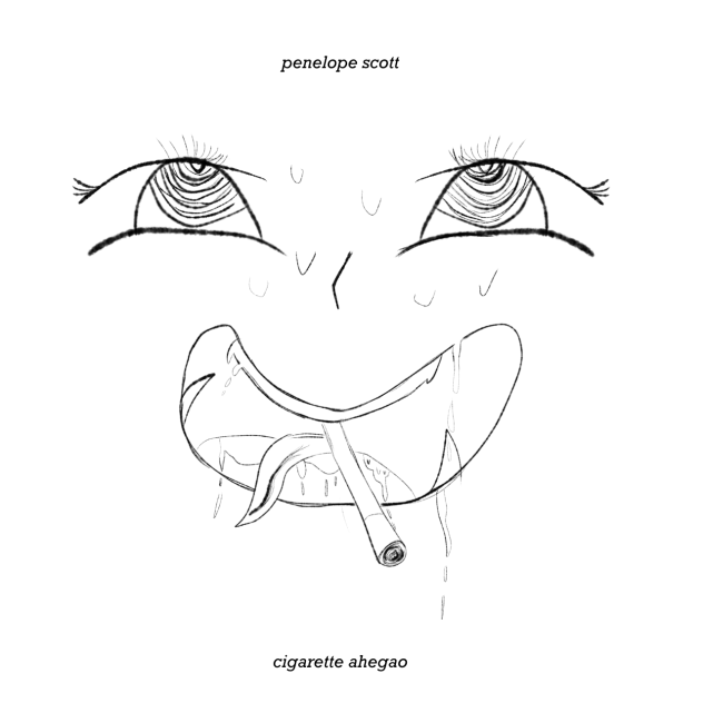 cigarette ahegao - ibisPaint