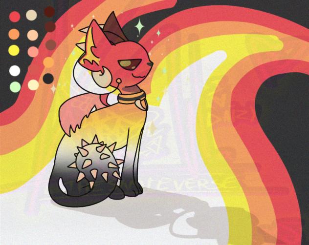 alien lithoromantic(or sexual¿) cat!! - ibisPaint