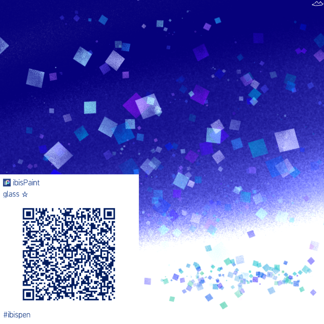 glass splatter brush - ibisPaint