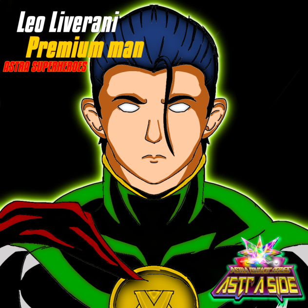Premium man (ASTRA SUPERHEROES) - ibisPaint