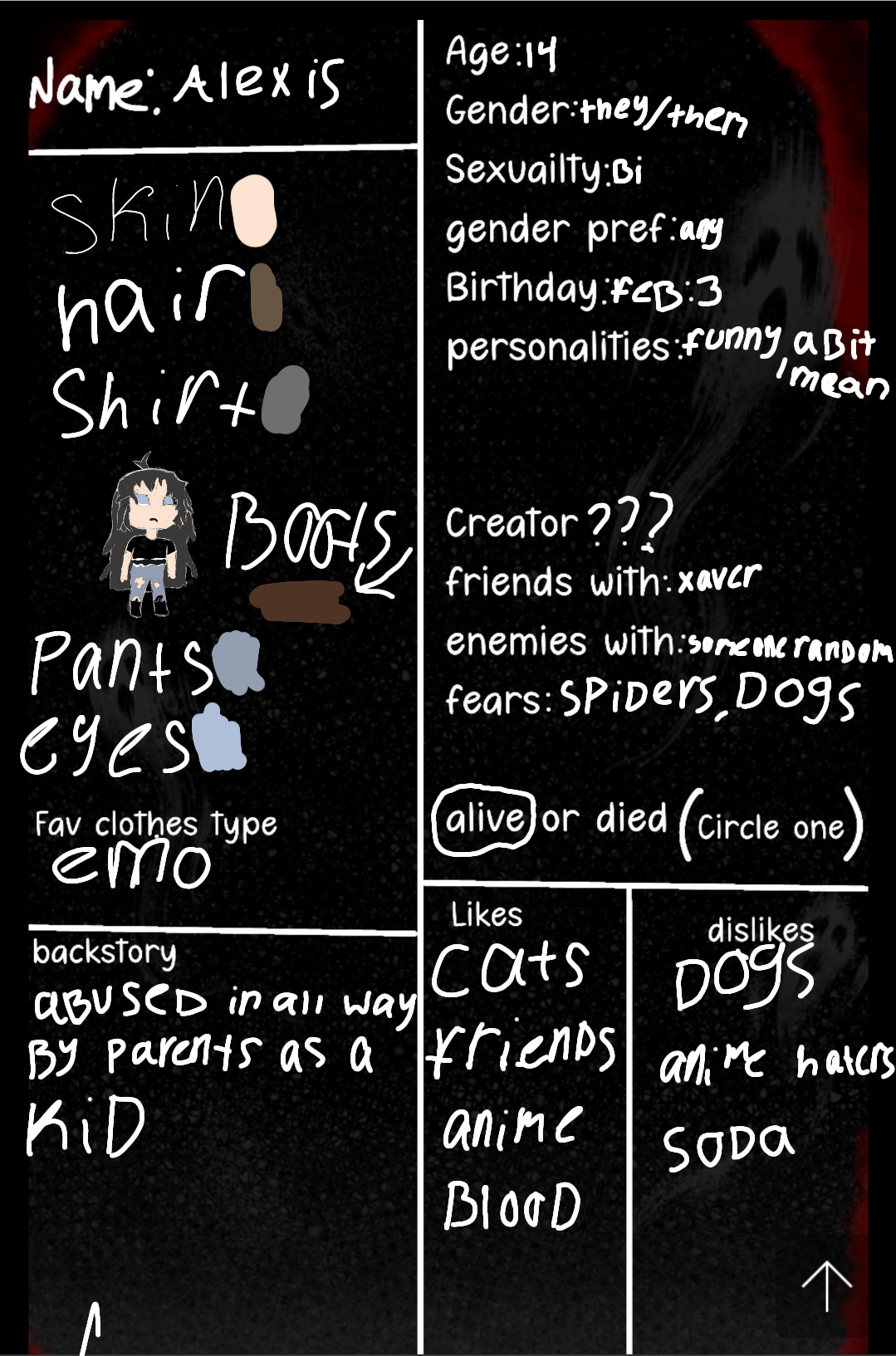 Haunted mansion character - ibisPaint