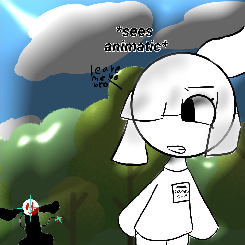 email the duck and animatic - ibisPaint