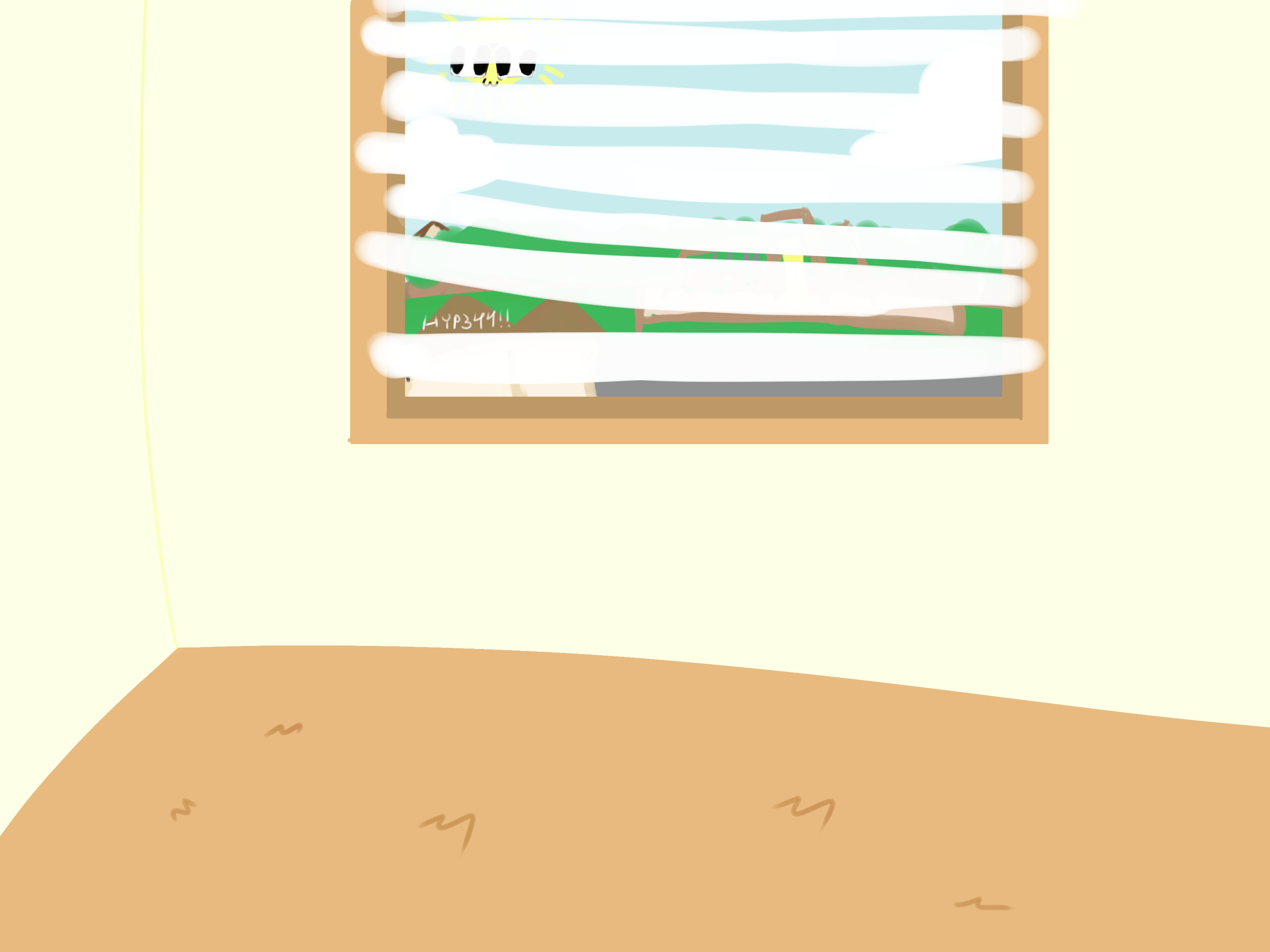 A empty room (WIP) - ibisPaint