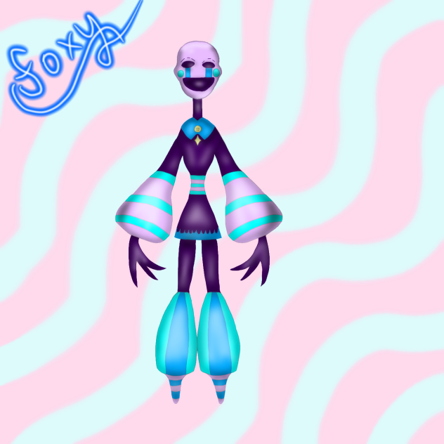 Glam rock puppet - ibisPaint