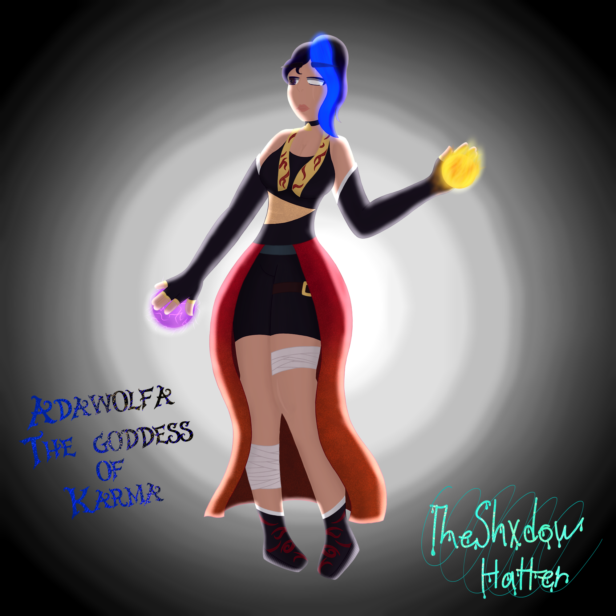 Ada in her goddess form - ibisPaint