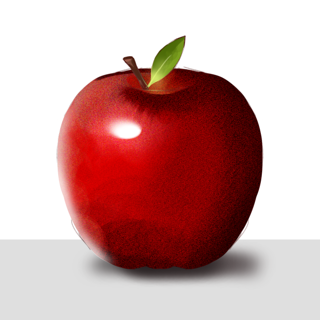 Realistic Apple - ibisPaint