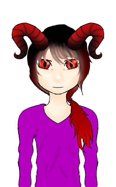 Alexandria half demon half dragon - ibisPaint