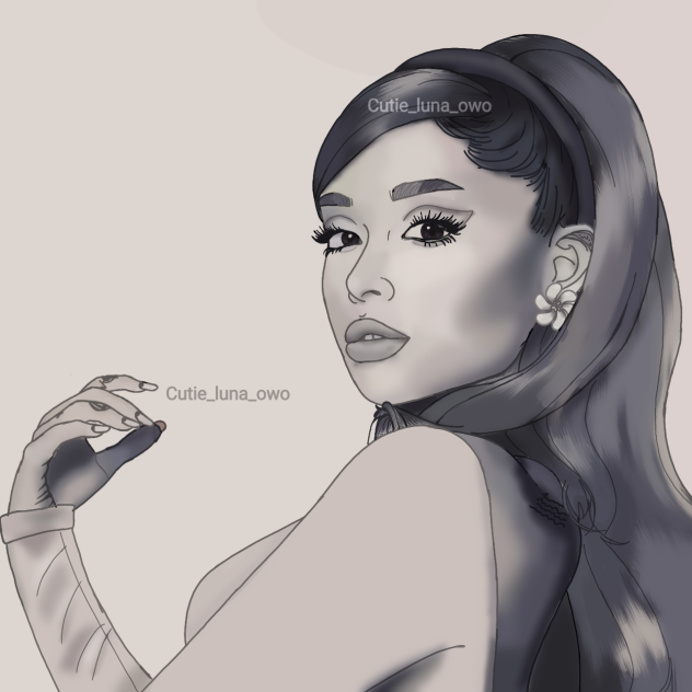 speed paint Ariana Grande - ibisPaint