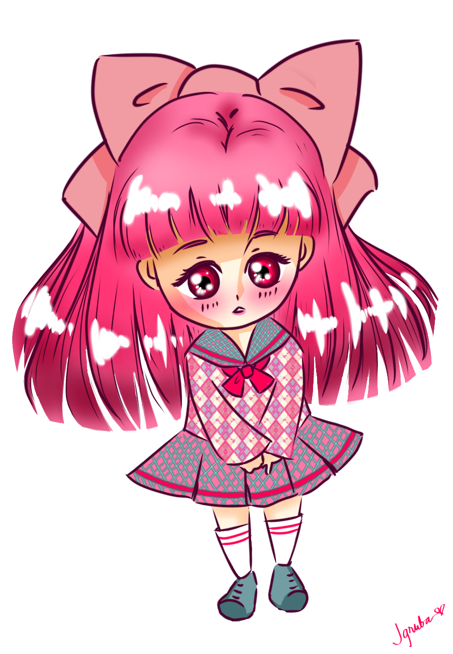 Pink chibi - ibisPaint