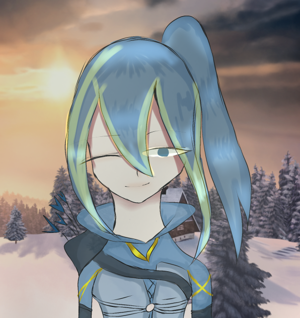 Archery girl - ibisPaint