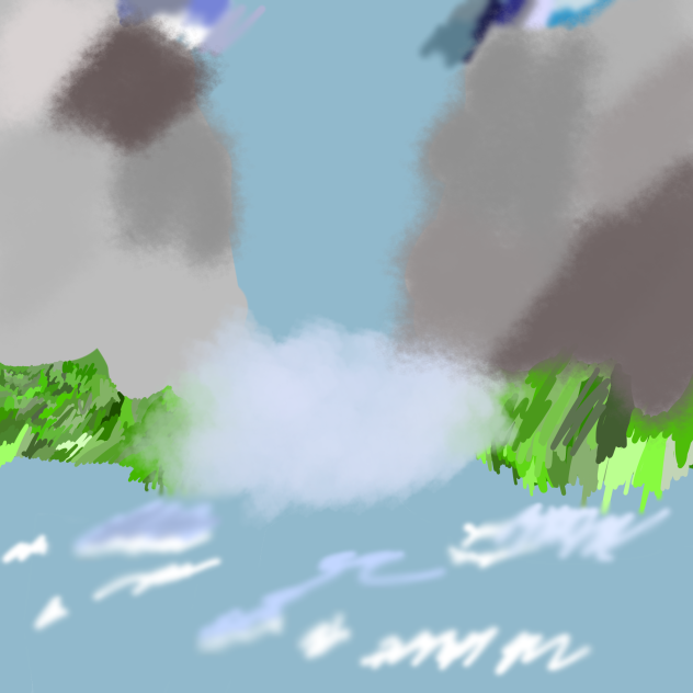 Waterfall🌊 - ibisPaint