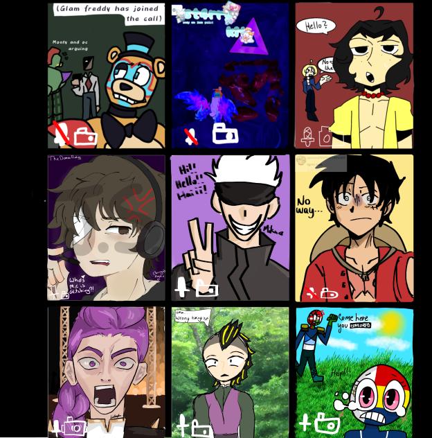 Video call collab (FINISHED) - ibisPaint