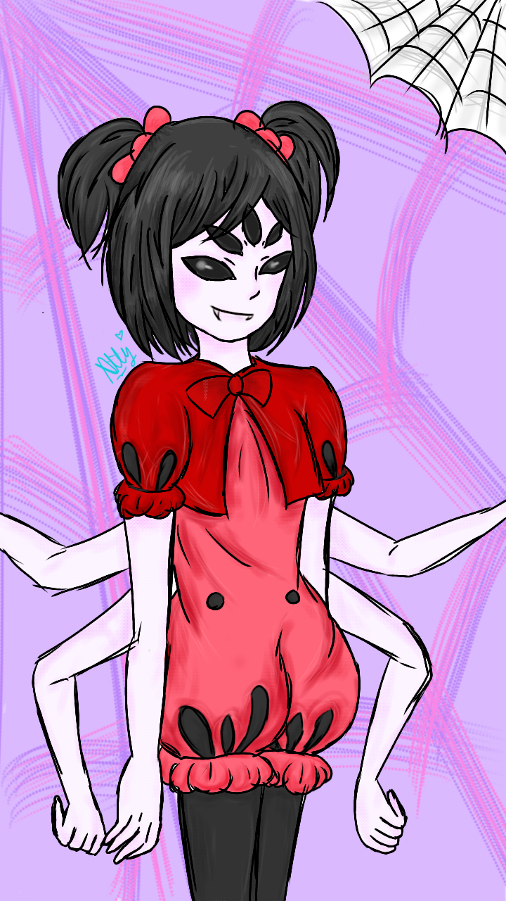 [speedpaint]Muffet(Undertale) - ibisPaint