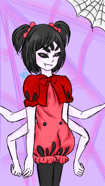 [speedpaint]Muffet(Undertale) - ibisPaint