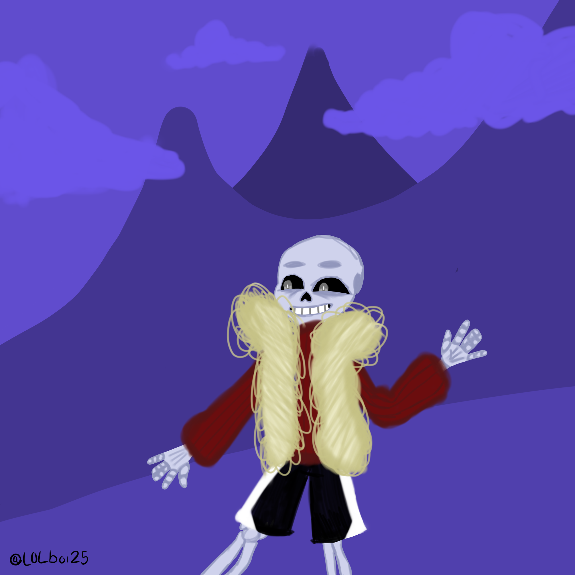Sans the Skeleton (my au so far) - ibisPaint
