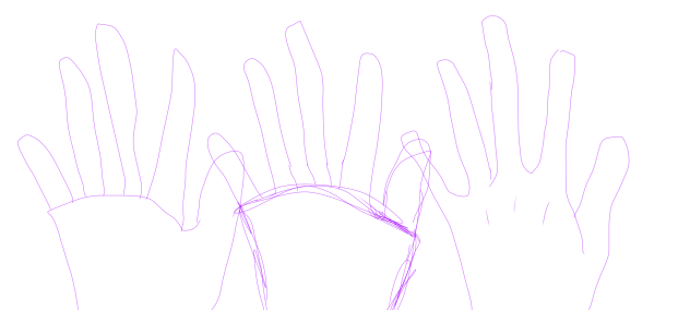 3 ways I draw hands - ibisPaint