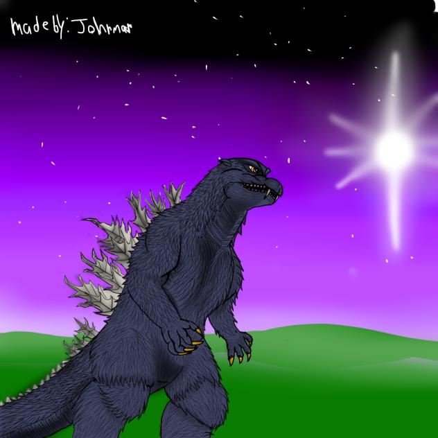 Godzilla 2002 - ibisPaint
