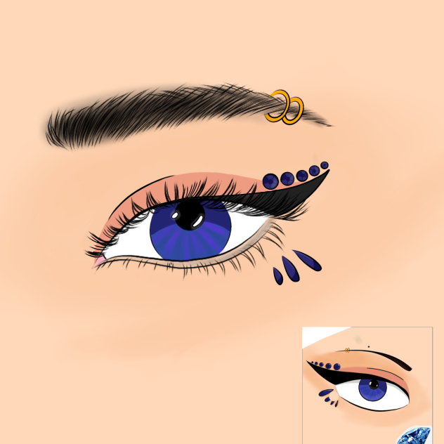 practice eye ,2 - ibisPaint