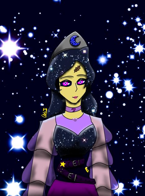 Marcy the moon lady - ibisPaint