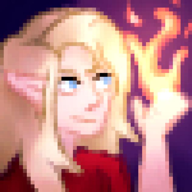 animated pondering my fire - ibisPaint