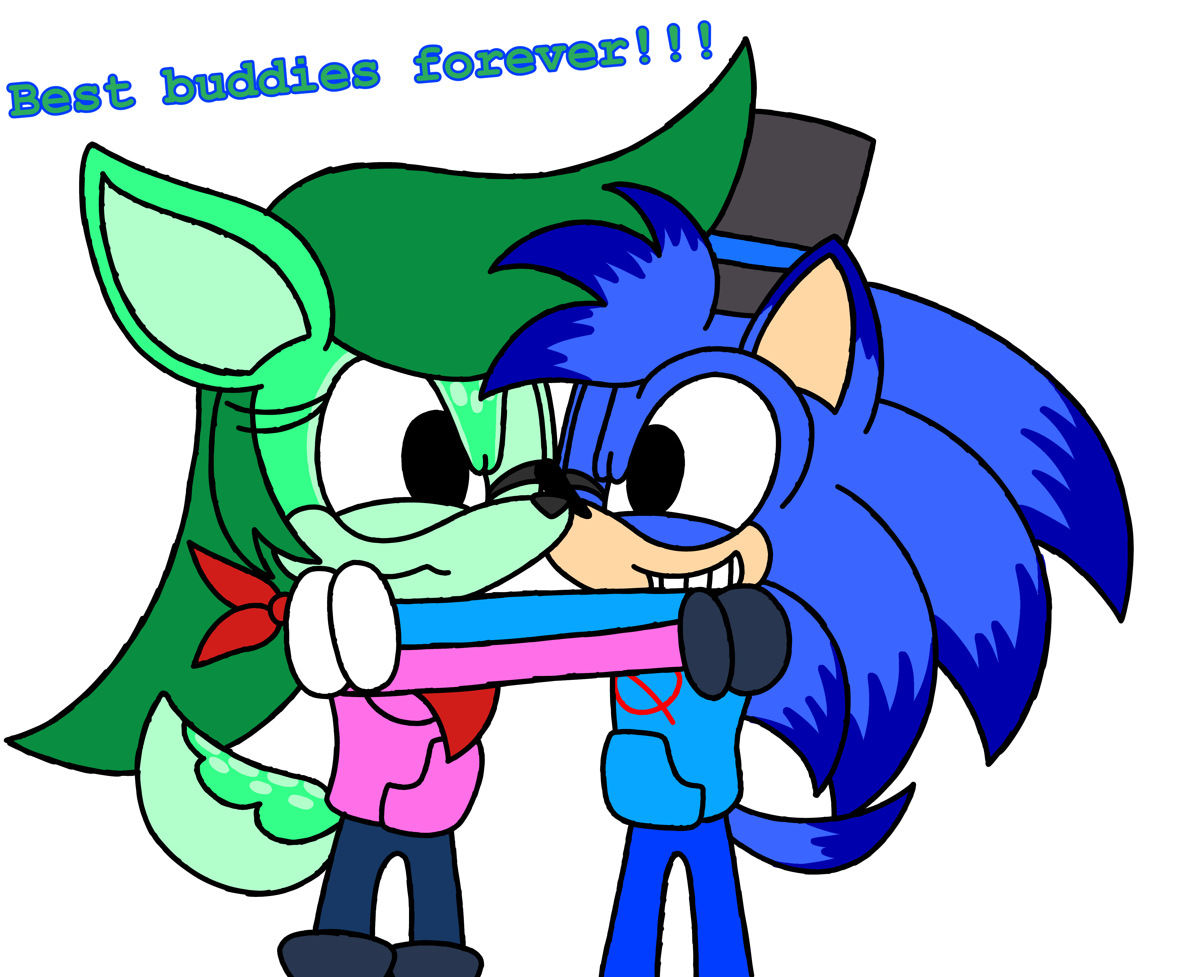 Best Buddies Forever! - ibisPaint