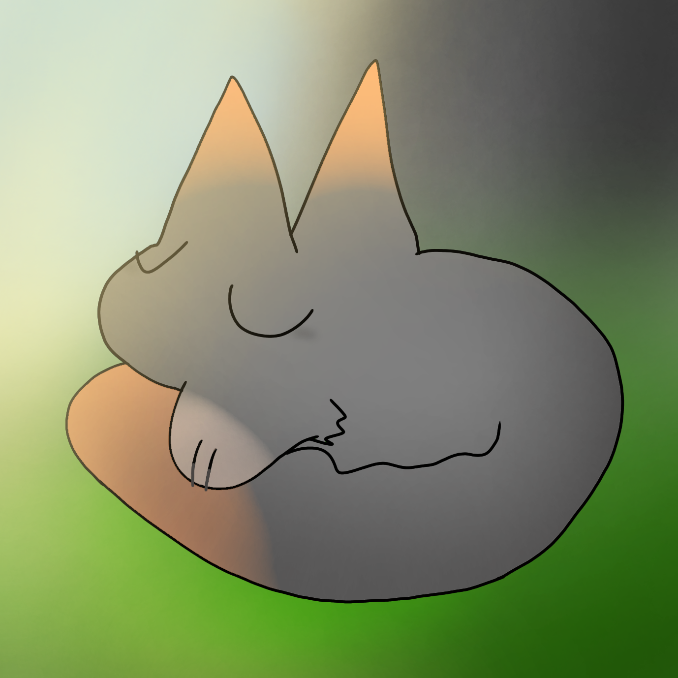sleeping thing - ibisPaint