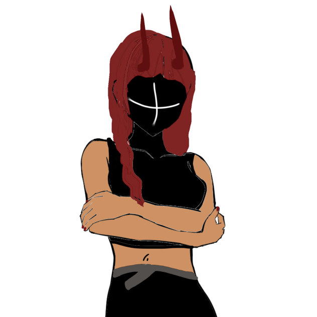 Masked devil - ibisPaint