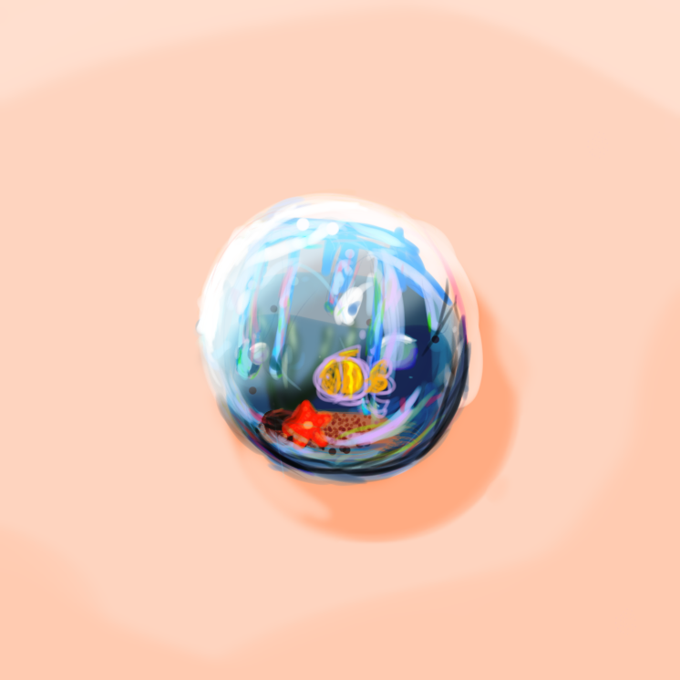 Invert sea - ibisPaint