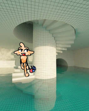 Dandy’s World Backroom Collab - ibisPaint