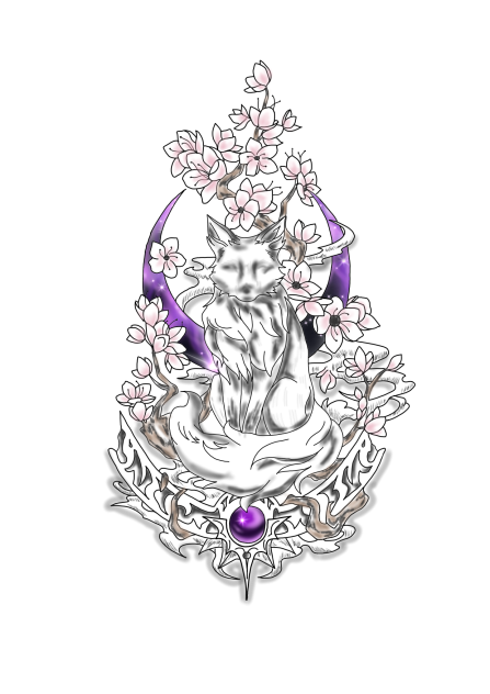 Moon fox - ibisPaint