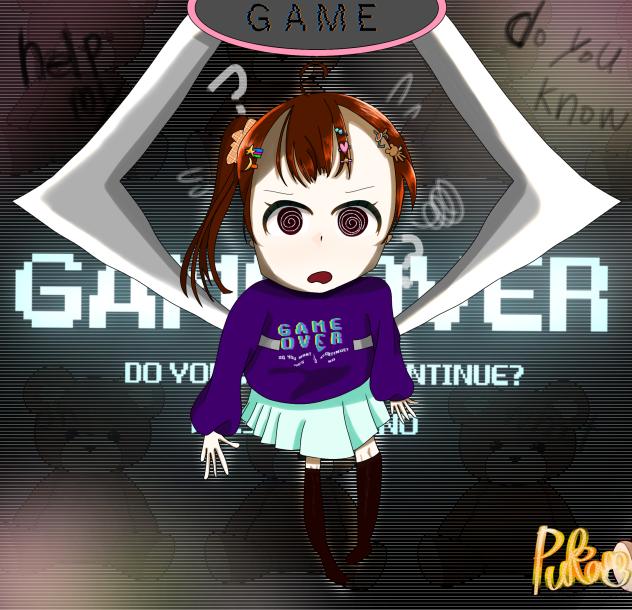GAME🎮OVER - ibisPaint