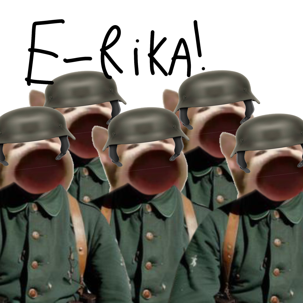 Pop cat’s joins the Germany empire. - ibisPaint