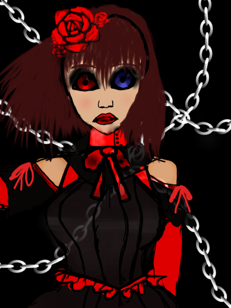 Chain Girl - ibisPaint
