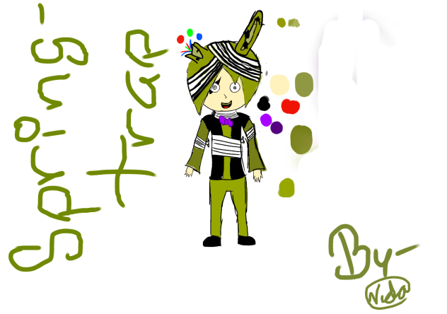 spring-trap, full body - ibisPaint