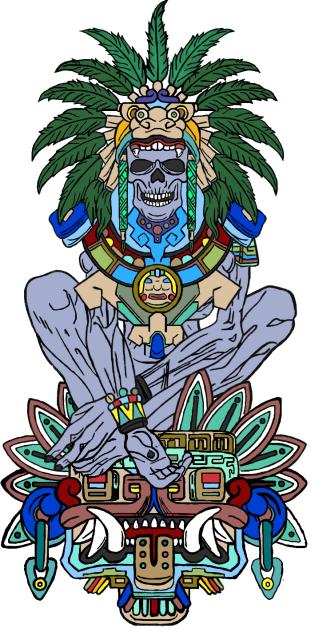 Mayan Aztec inspired artwork - ibisPaint
