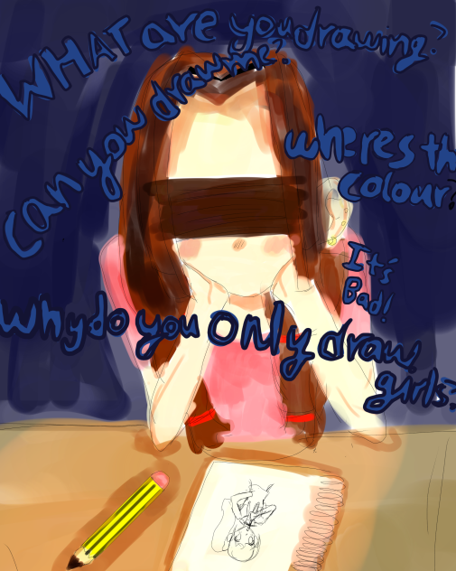 POV ur the class artist.. - ibisPaint