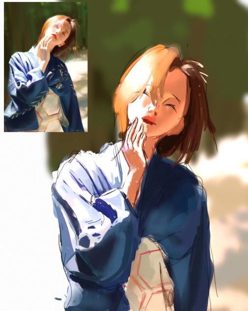 lighting study 2 - ibisPaint