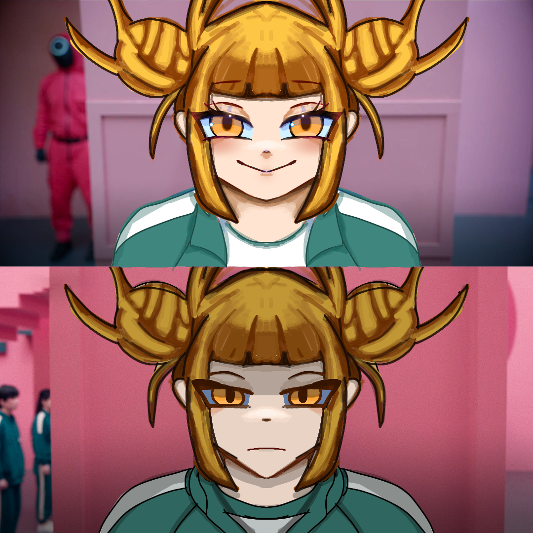 Himiko Toga Squid Games 🦑 - ibisPaint