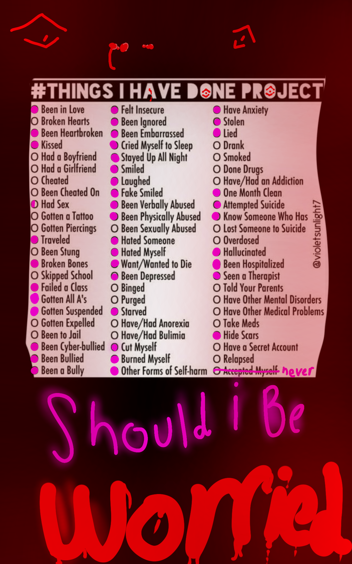 things I have done project - ibisPaint