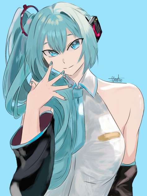 Broken Miku - ibisPaint