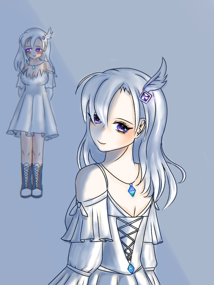 Light girl remake - ibisPaint