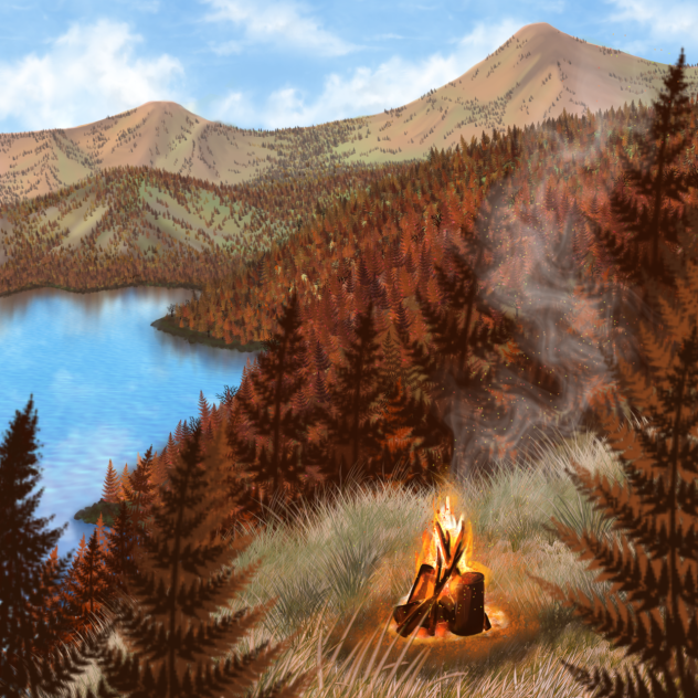 Autumn Hills - ibisPaint