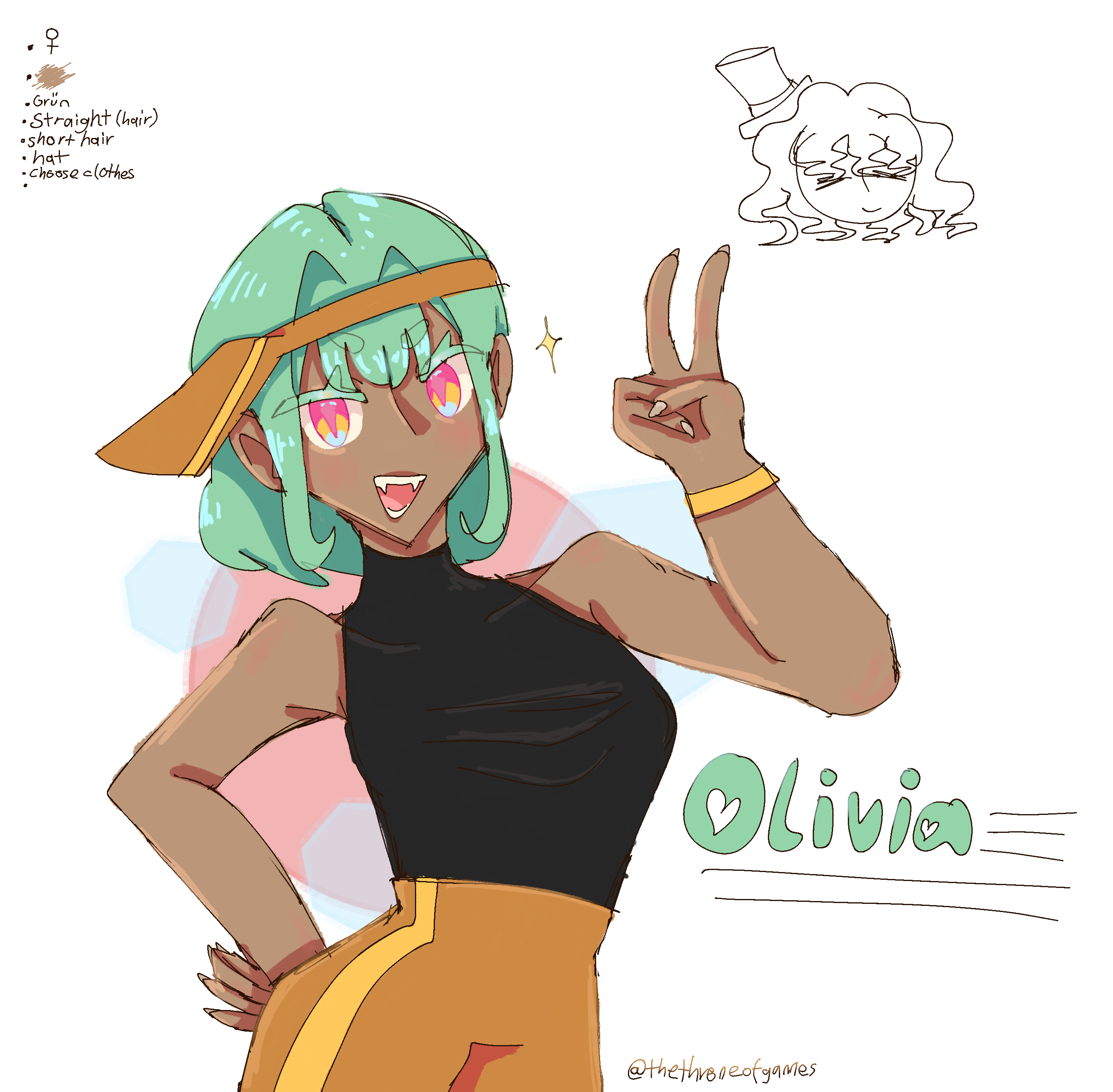Olivia! (Oc challenge) - ibisPaint