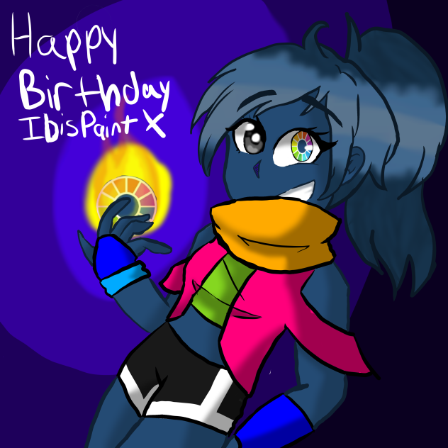 Happy birthday IbisPaint X - ibisPaint