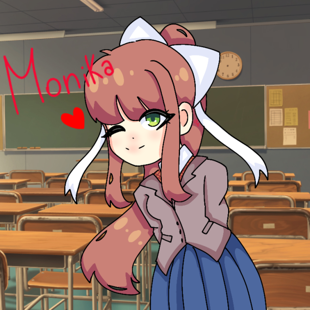 Just Monika - ibisPaint